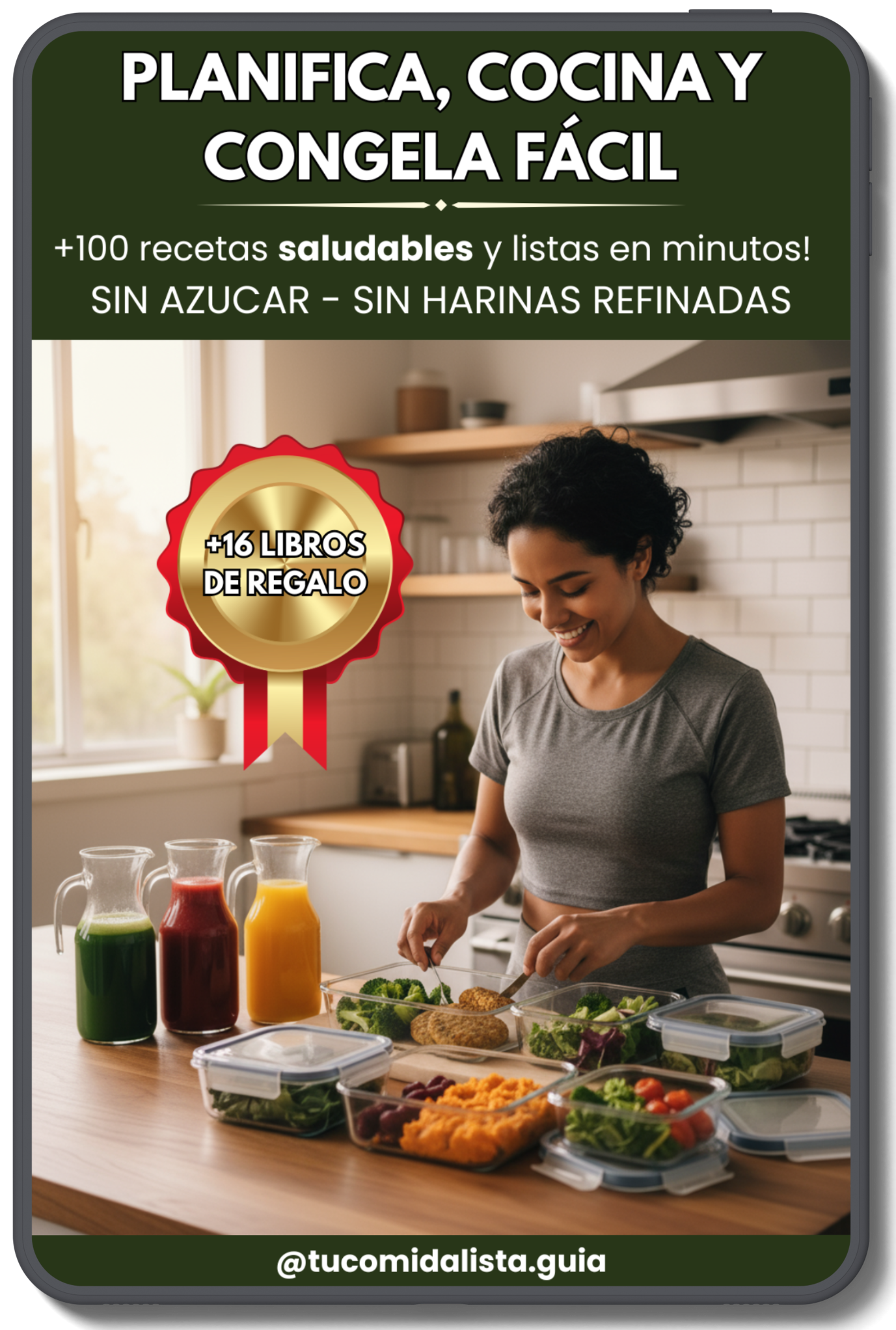 𝗚𝗨𝗜𝗔 𝗗𝗜𝗚𝗜𝗧𝗔𝗟 𝗧𝗨 𝗖𝗢𝗠𝗜𝗗𝗔 𝗟𝗜𝗦𝗧𝗔 + 𝟭𝟲 𝗕𝗢𝗡𝗢𝗦 + 𝗥𝗘𝗚𝗔𝗟𝗢𝗦 – TU COMIDA LISTA ...