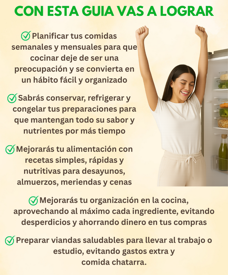 TU COMIDA LISTA - GUIA DIGITAL + 16 BONUS + 3 REGALOS! – TU COMIDA ...